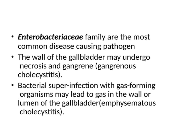 acute calculous cholecystitis, its pathogenesis and management | PPT