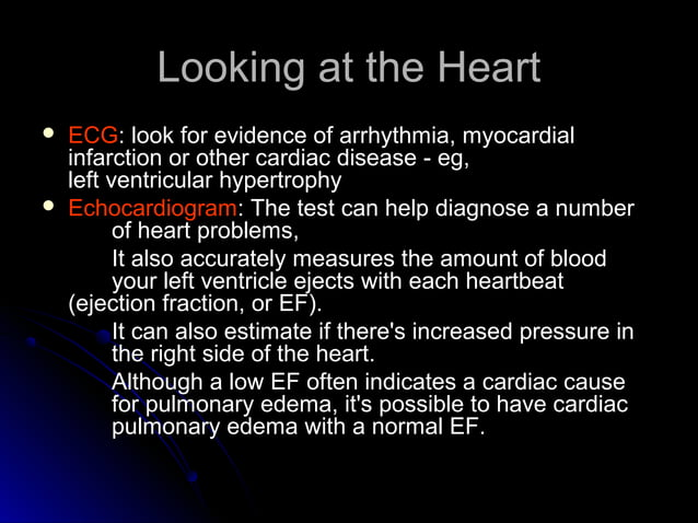 Acute Cardiogenic Pulmonary Oedema - (ACPO) | PPT | Lung and ...