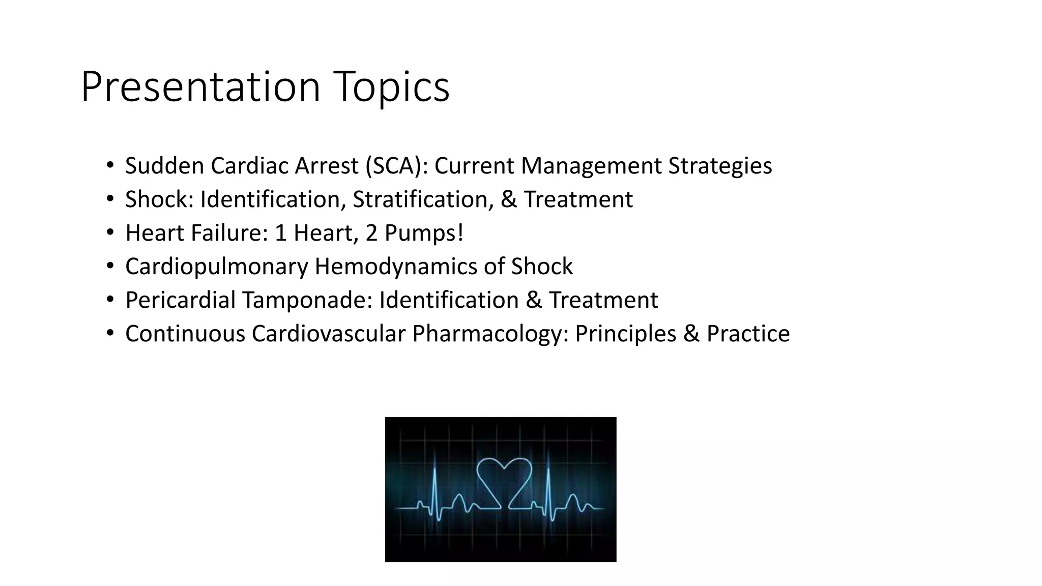 Acute cardiovascular disorders | PPT