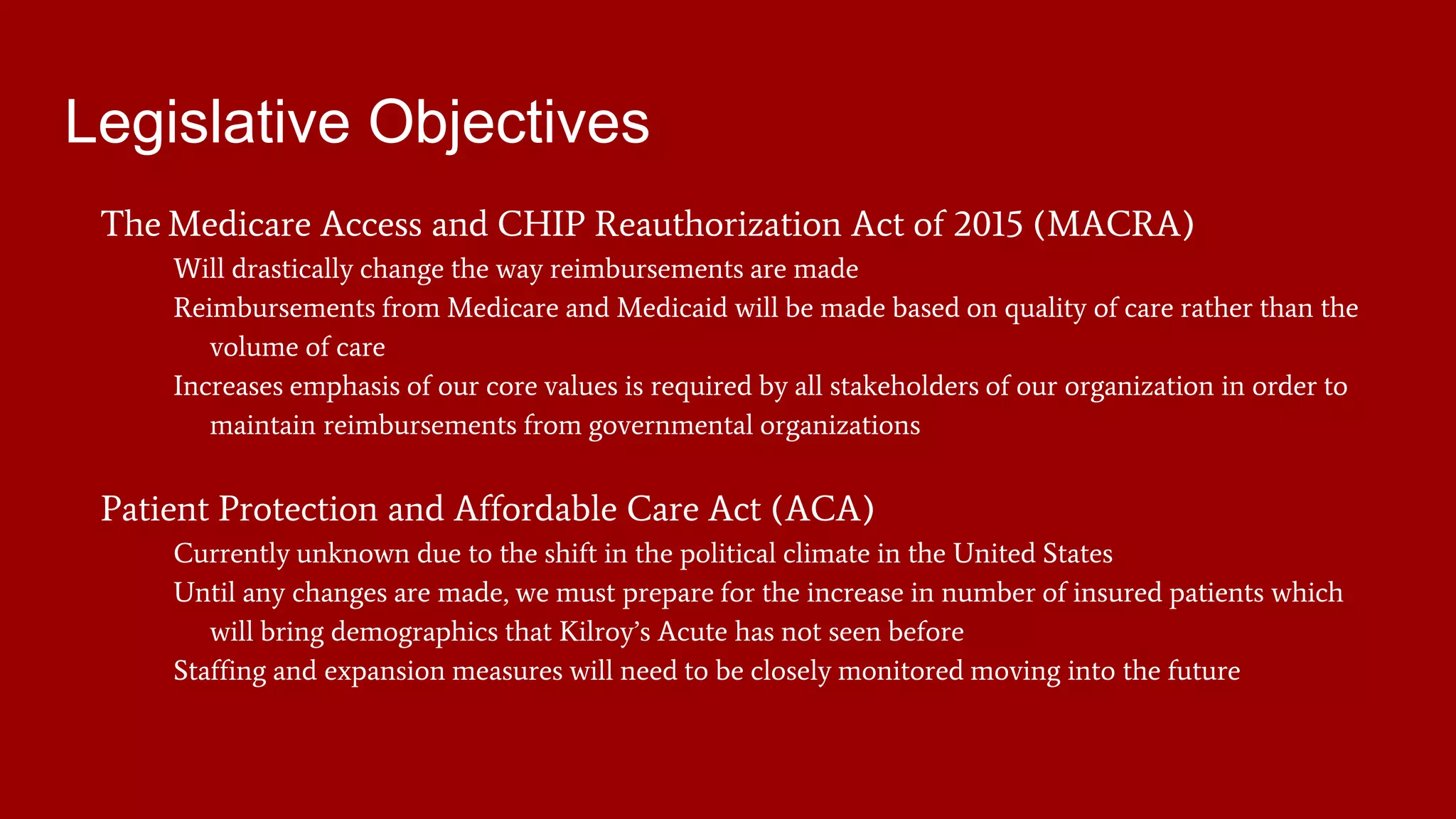 Acute Care Hospital Strategic Plan PowerPoint Presentation | PPTX