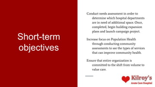 Acute Care Hospital Strategic Plan PowerPoint Presentation | PPTX