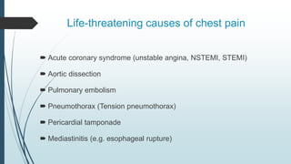 Acute_chest_pain.pptx educational systamic | PPT