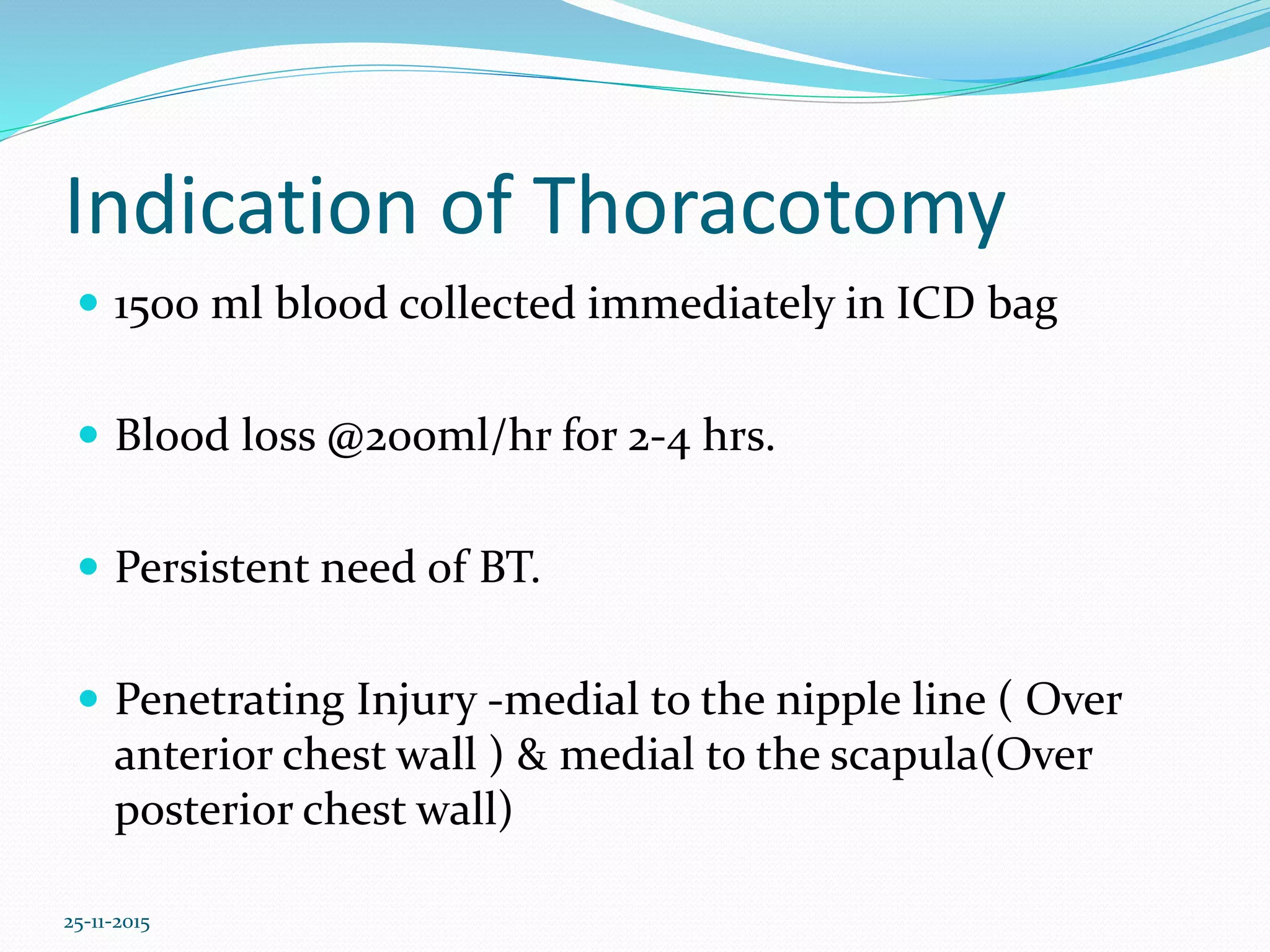 Acute chest trauma PPT By Dr Anil Kumar, Assistant Professor ,AIIMS ...
