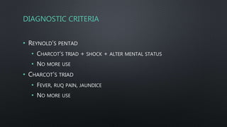 Acute cholangitis | PPTX