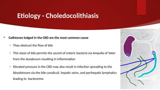Acute Cholangitis: Diagnostic Criteria and Management.pptx