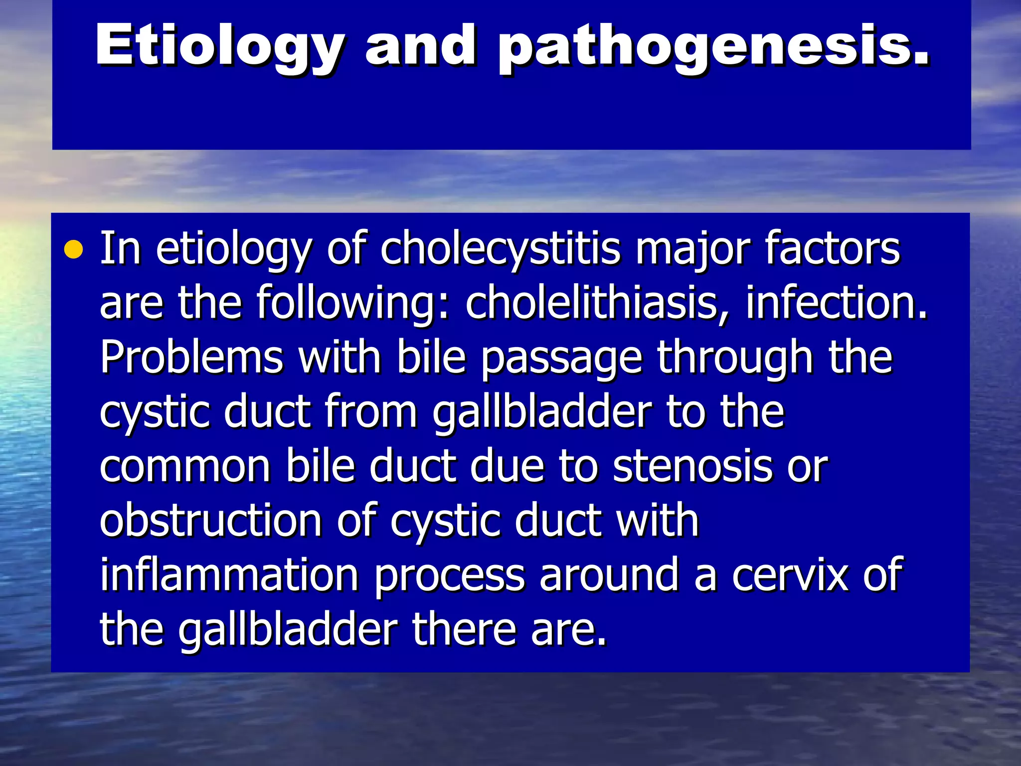 Acute cholecystitis. | PPT
