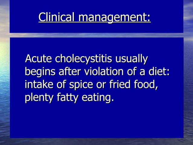 Acute cholecystitis. | PPT