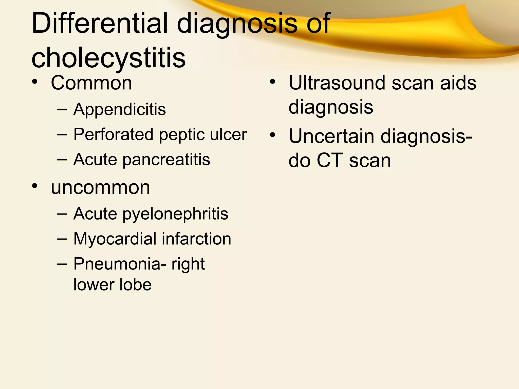 Acute cholecystitis | PPT