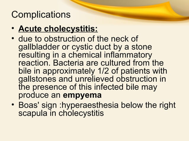 Acute cholecystitis | PPT
