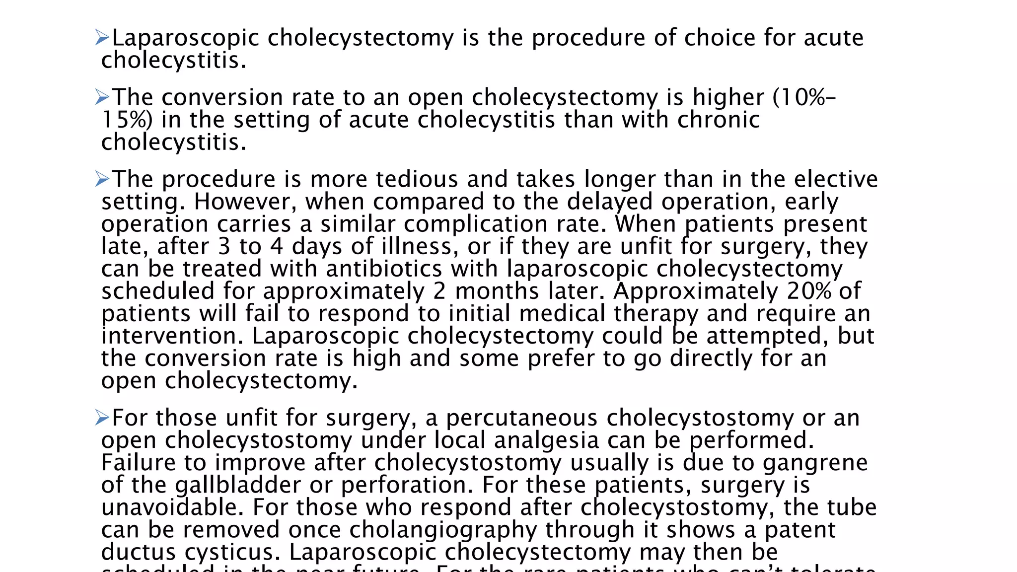 Acute cholecystitis | PPTX