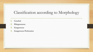 Acute cholecystitis and management | PPTX
