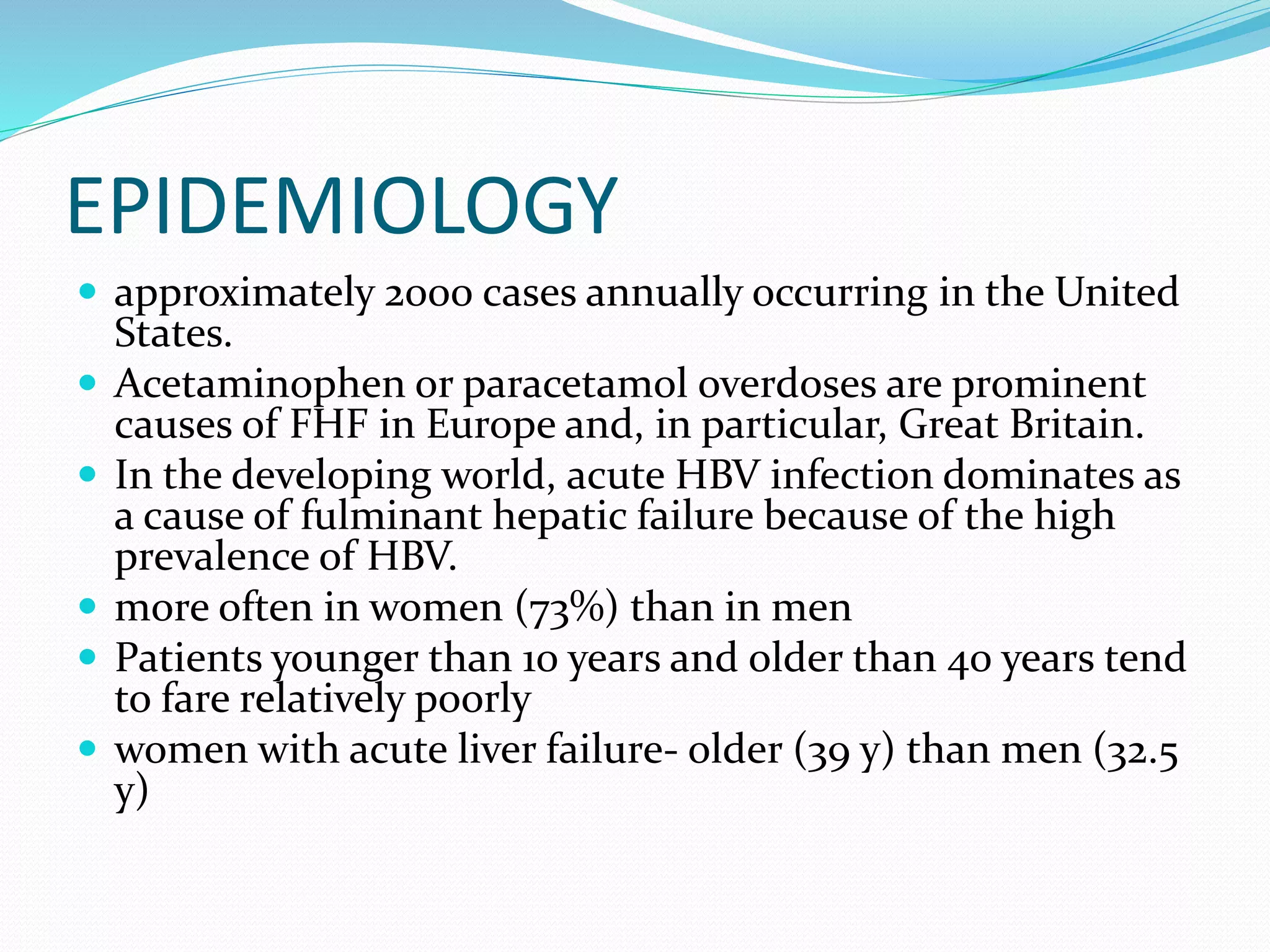 Acute & chronic liver failure | PPTX