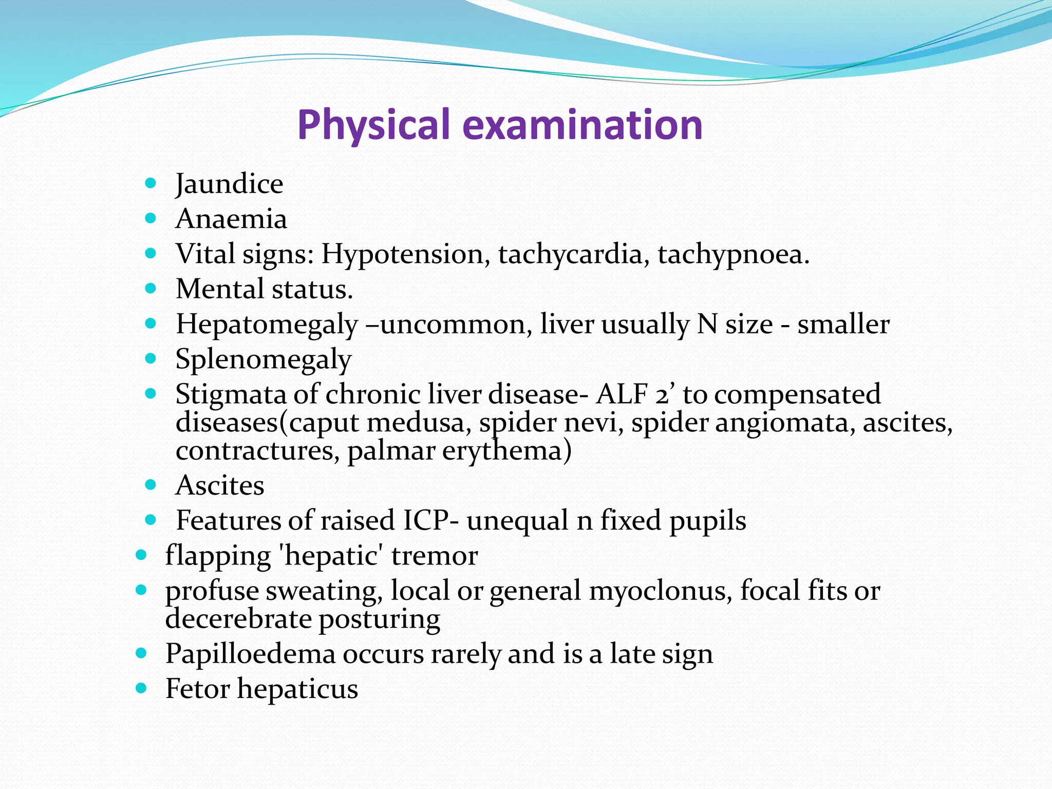 Acute & chronic liver failure | PPTX
