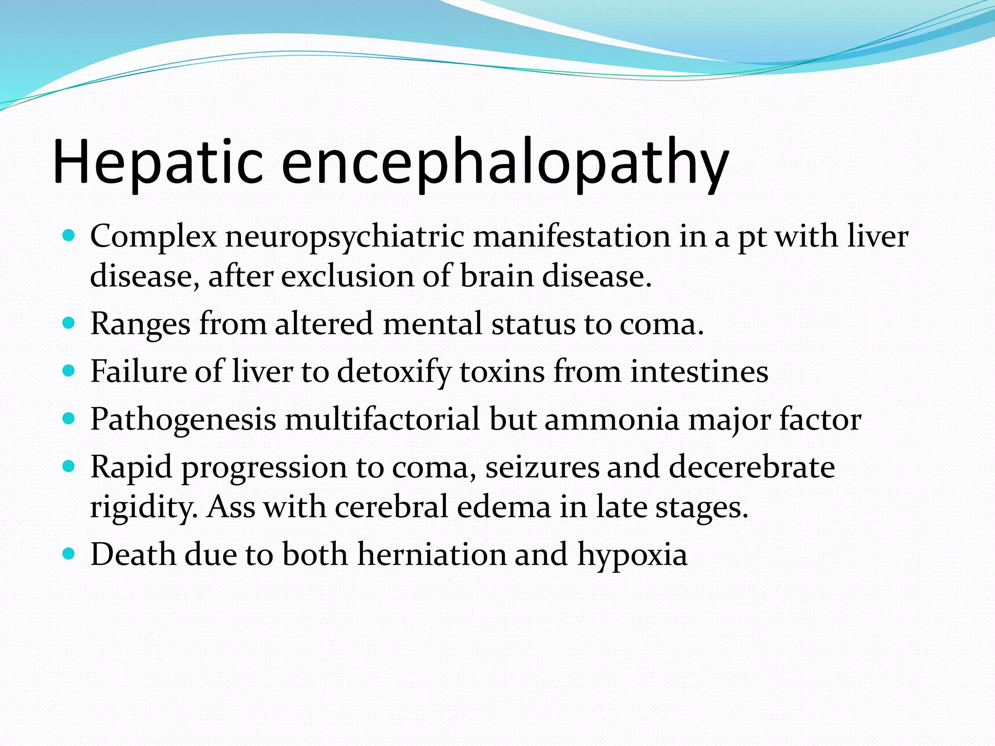 Acute & chronic liver failure | PPTX