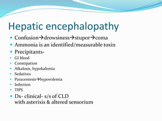 Acute & chronic liver failure | PPTX