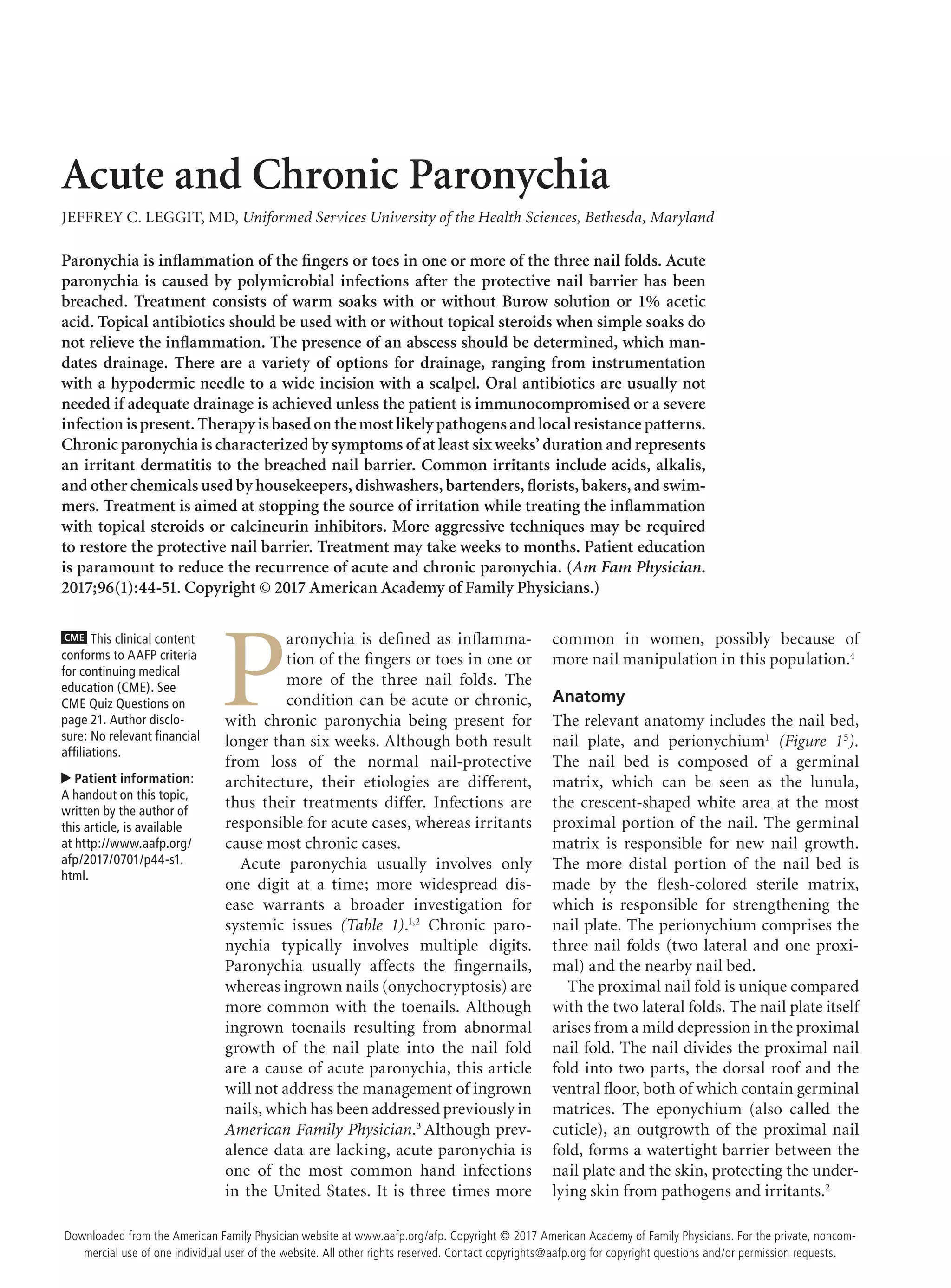 Acute & Chronic Paronychia_AAFP.pdf