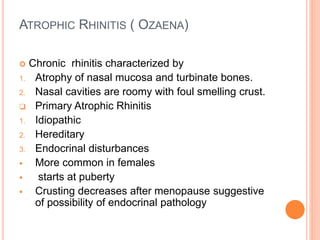 ACUTE & CHRONIC RHINITIS.pptx