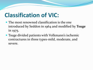 Acute compartment syndrome and volkmann's ischemic contracture | PPT