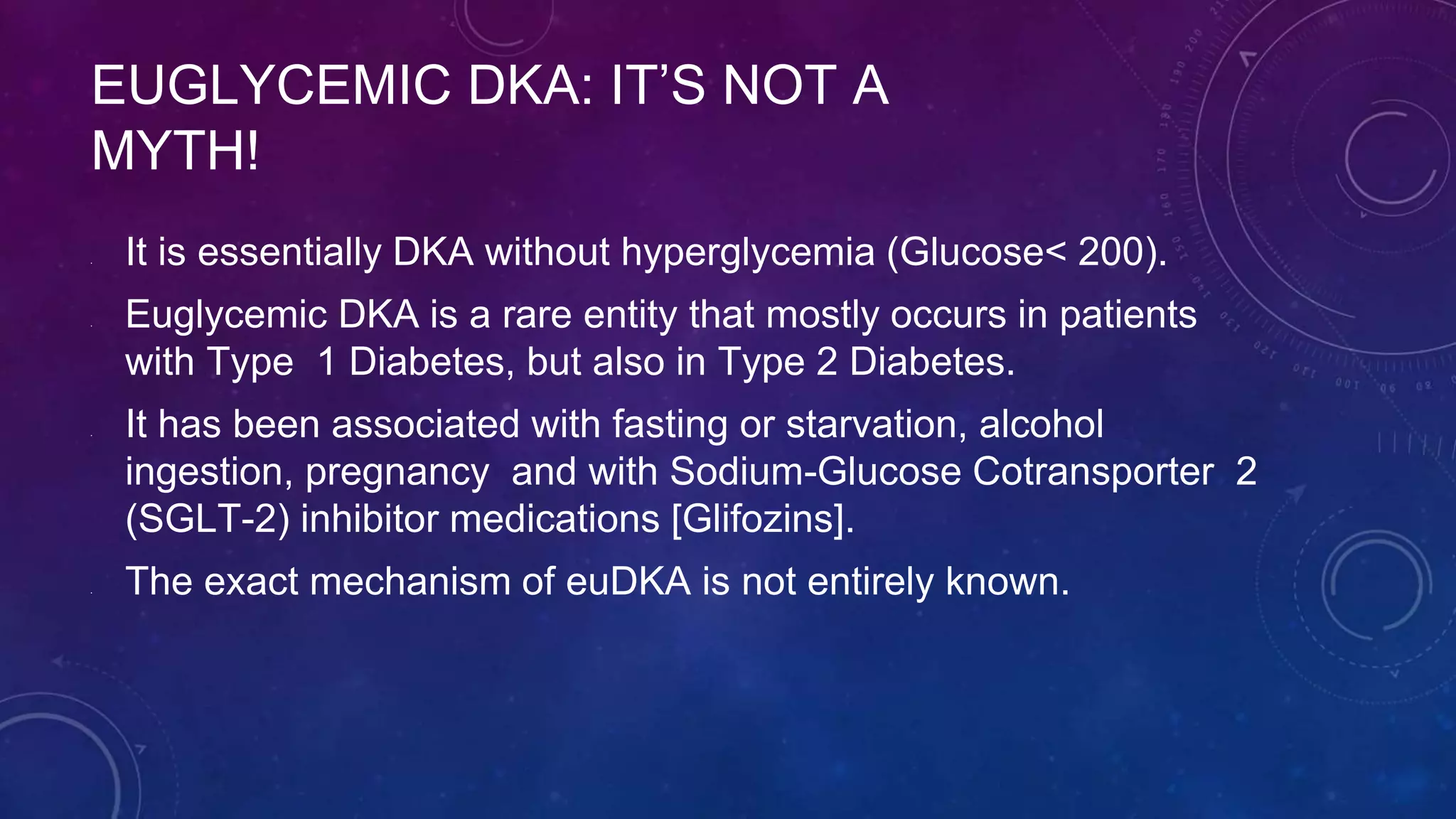 Acute complications of Diabetes Mellitus | PPTX