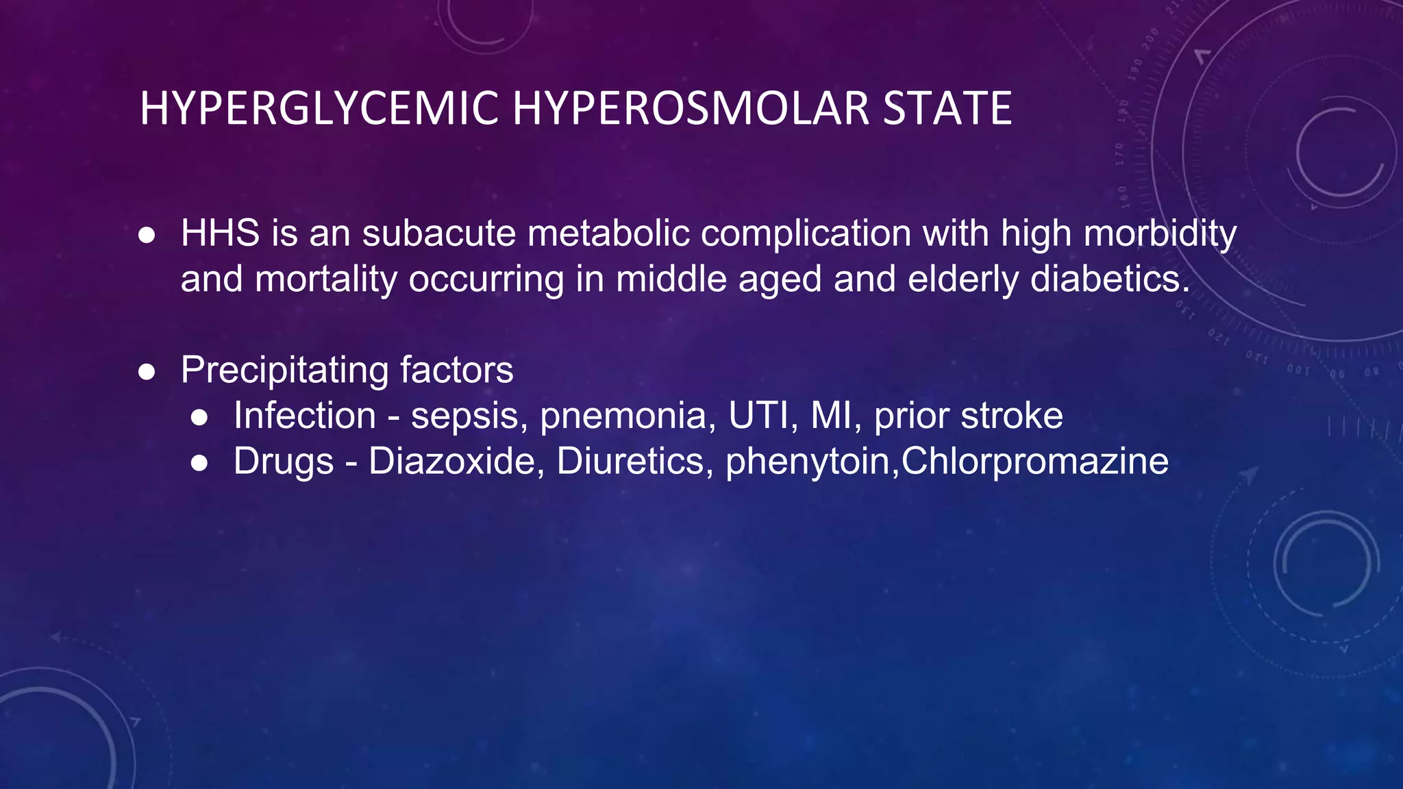 Acute complications of Diabetes Mellitus | PPTX