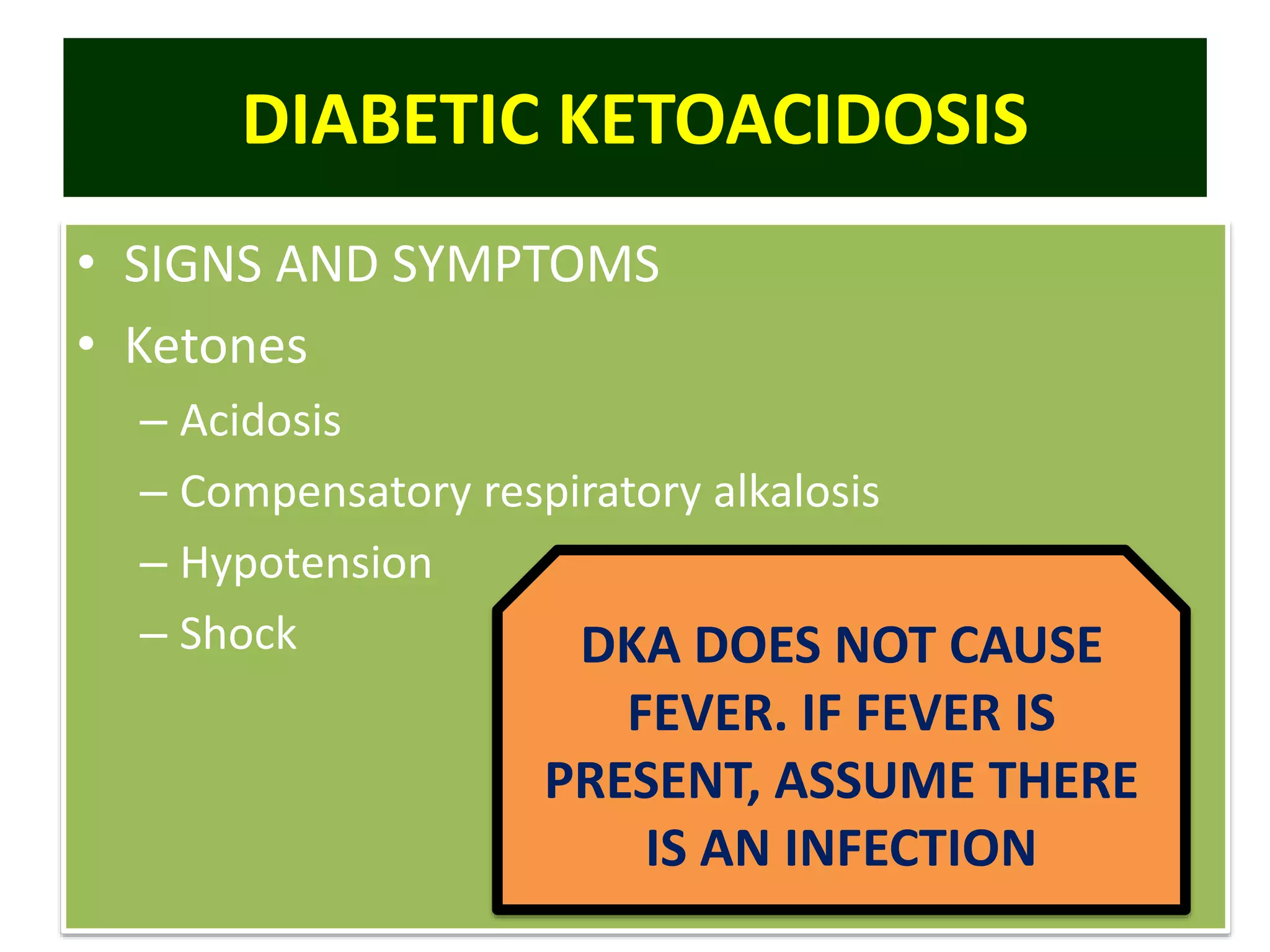 Acute complications of diabetes | PPTX