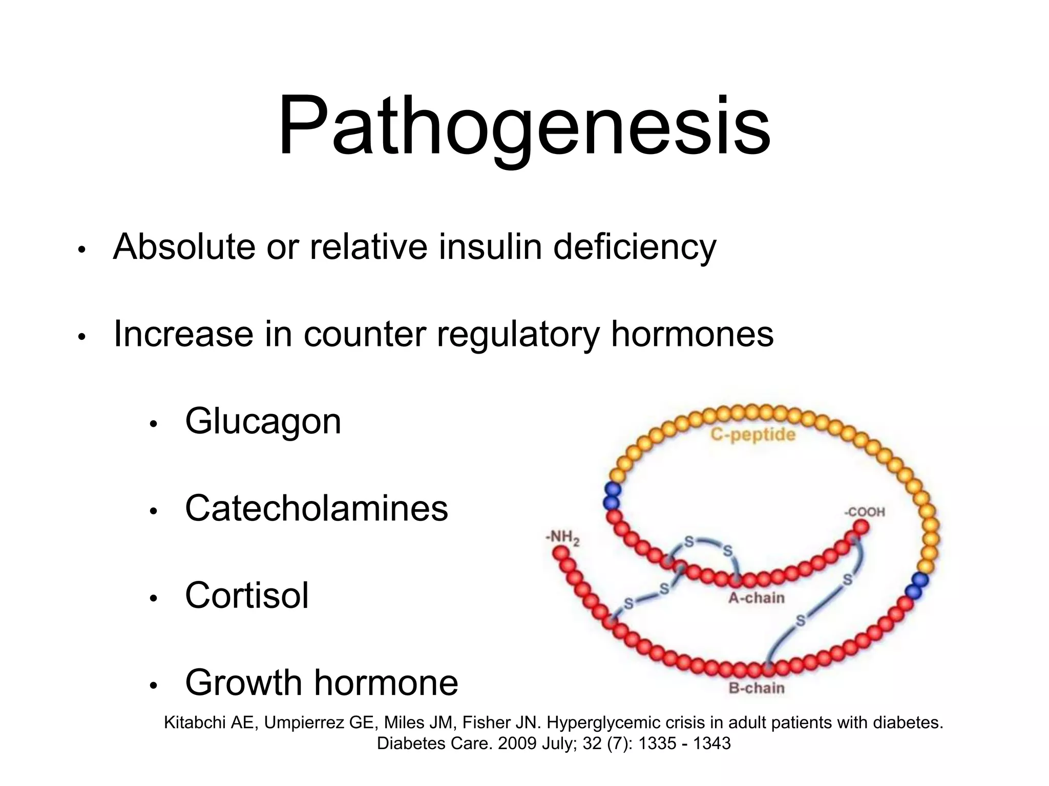 Acute complications of diabetes mellitus | PPTX