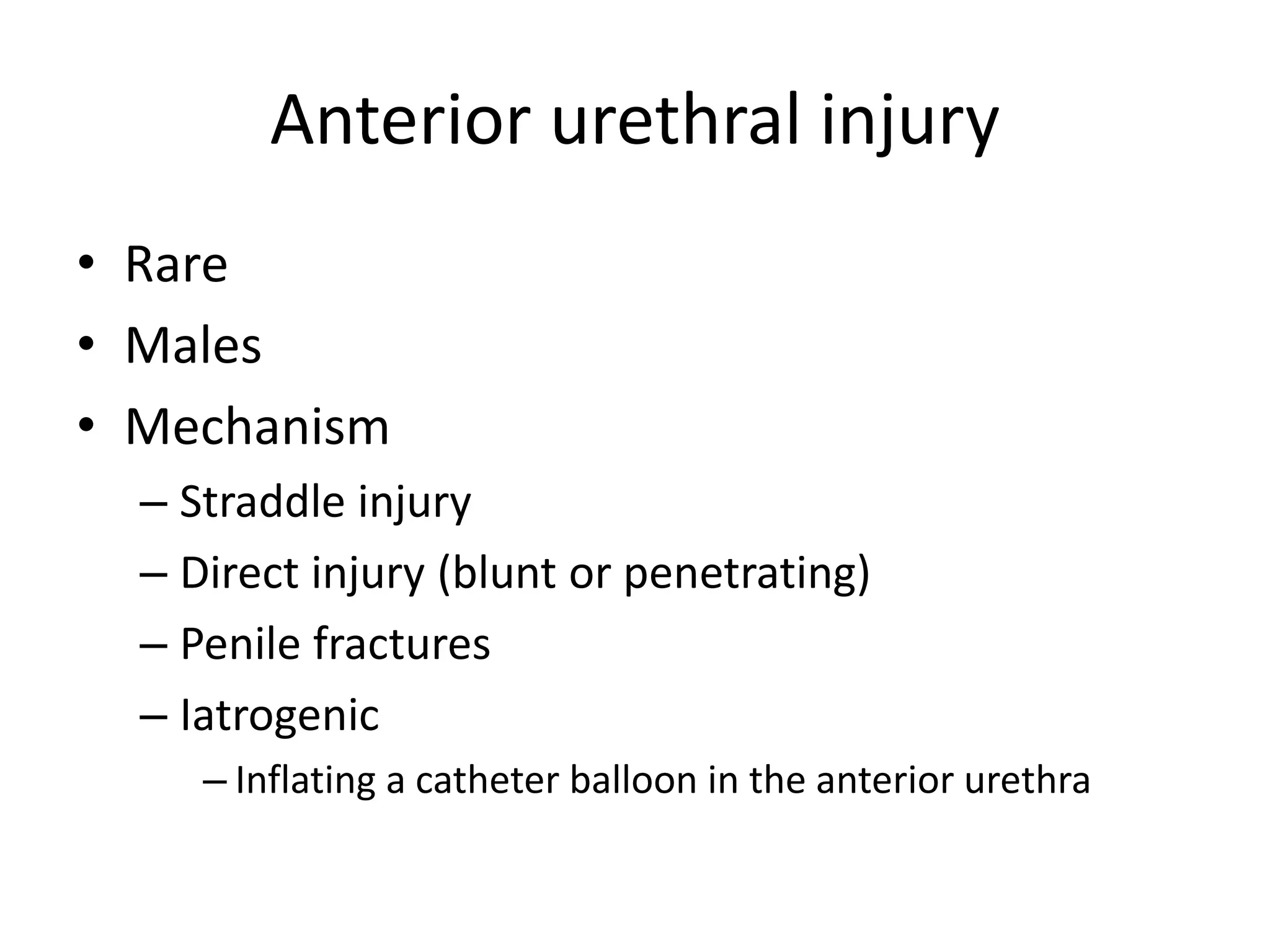 Acute conditions of the penis, urethra & scrotum | PPTX
