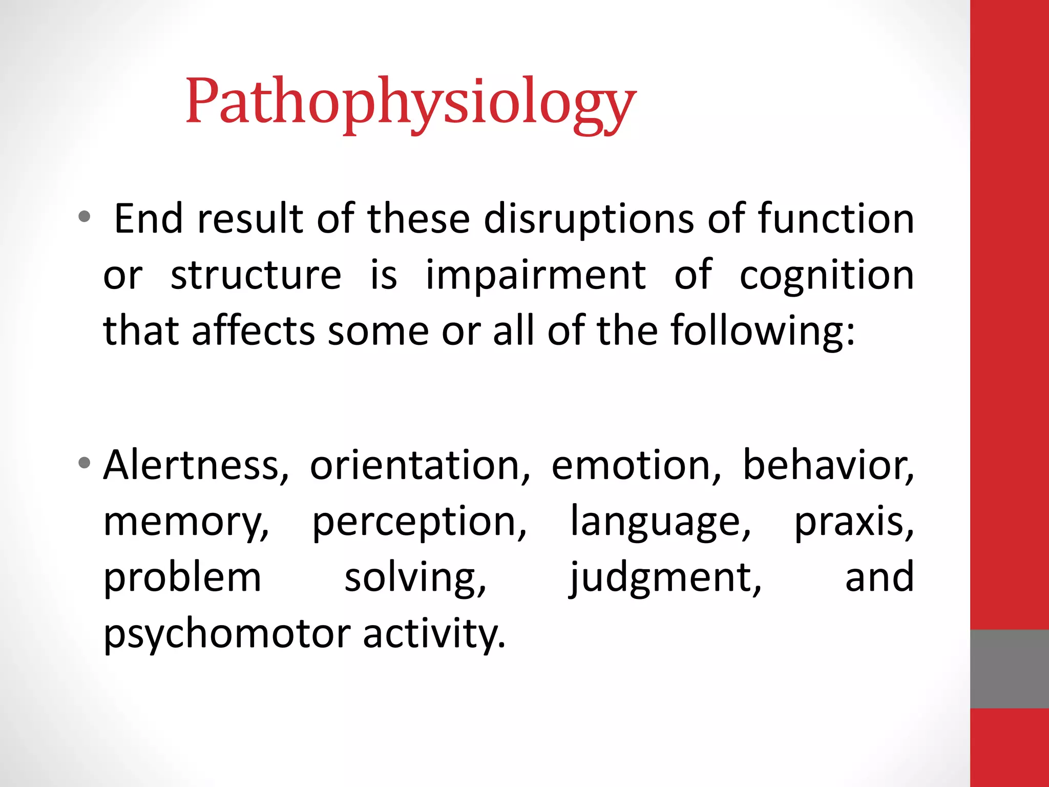 Acute confusional state | PPTX