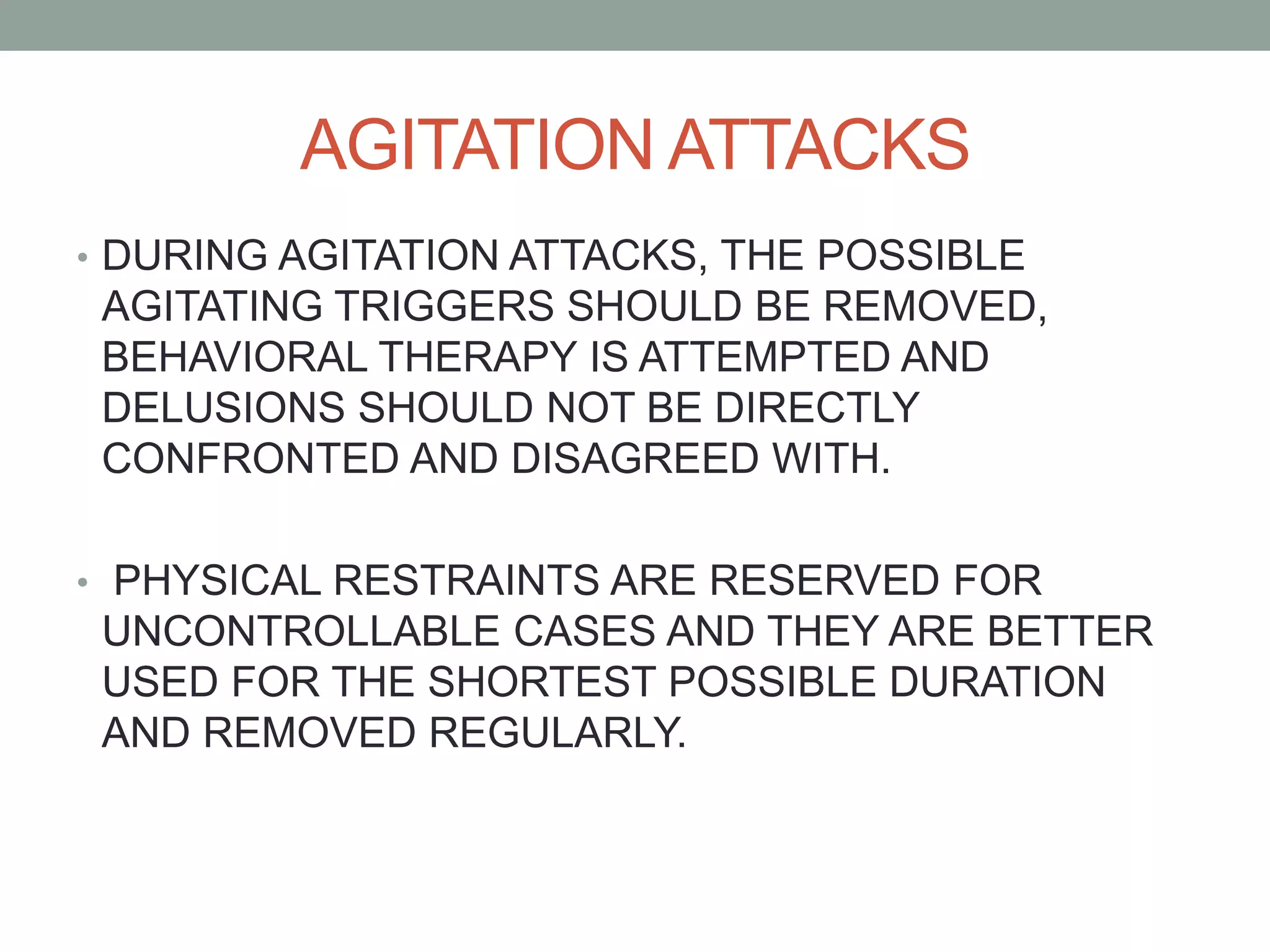 Acute confusional state (Delirium) | PPTX