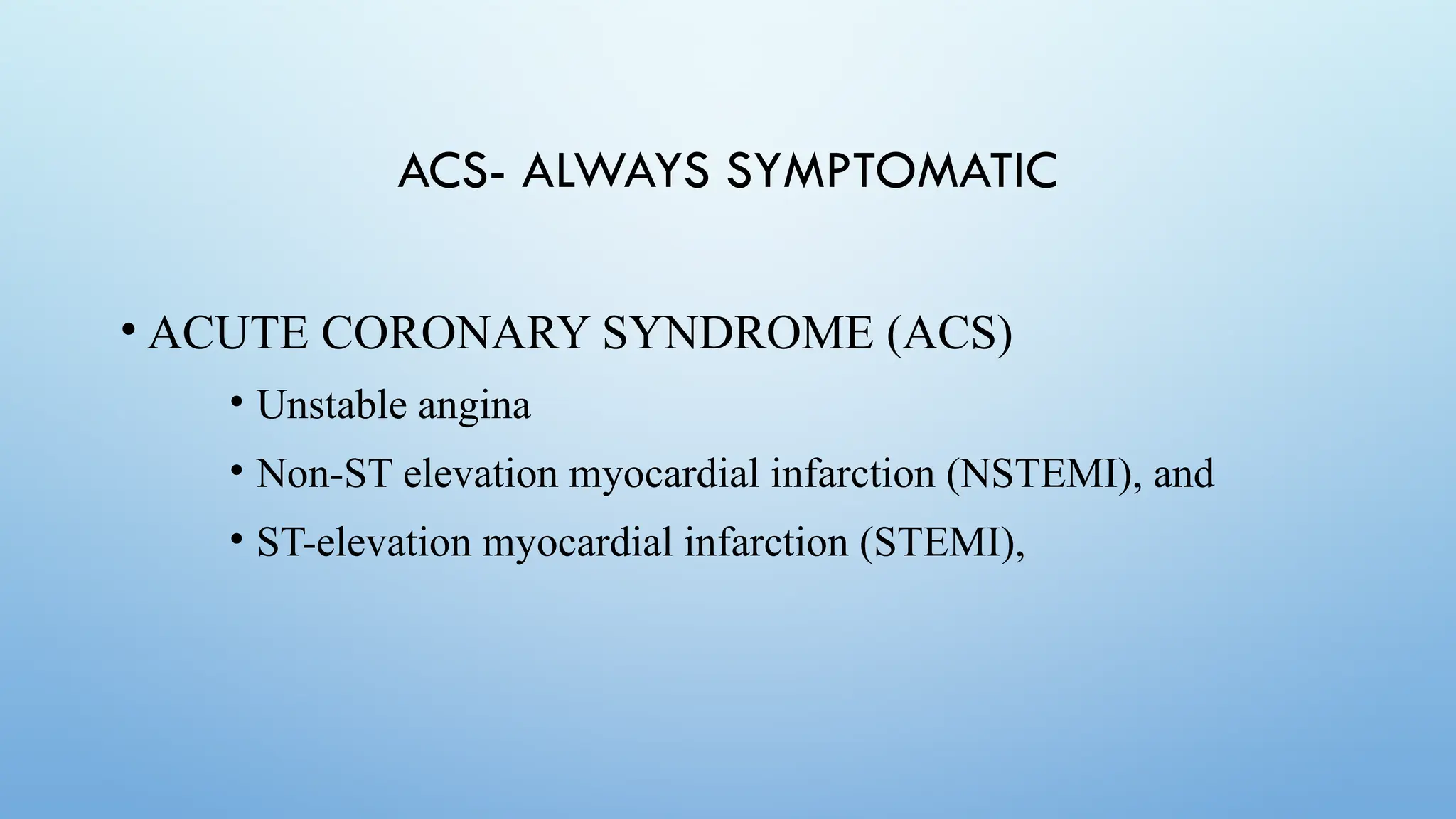 Acute coronary syndrome-2025 AHA guidelines | PPTX