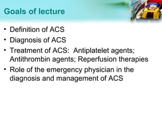 Acute coronary syndrome | PPT