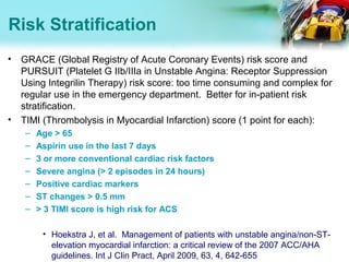 Acute coronary syndrome | PPT