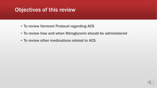 Acute coronary syndrome Review | PPT