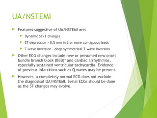 Acute coronary syndrome | PPT