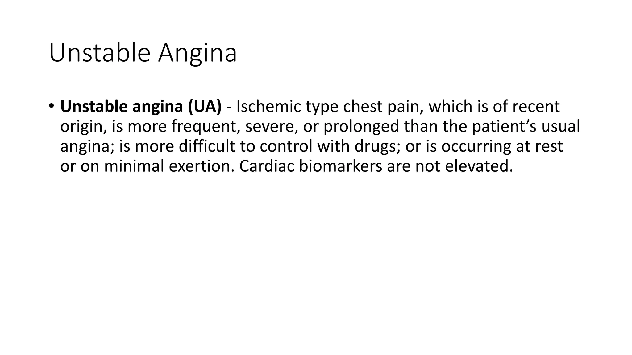 Acute coronary syndrome for critical care exam | PPTX