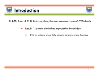 Acute coronary syndrome | PDF