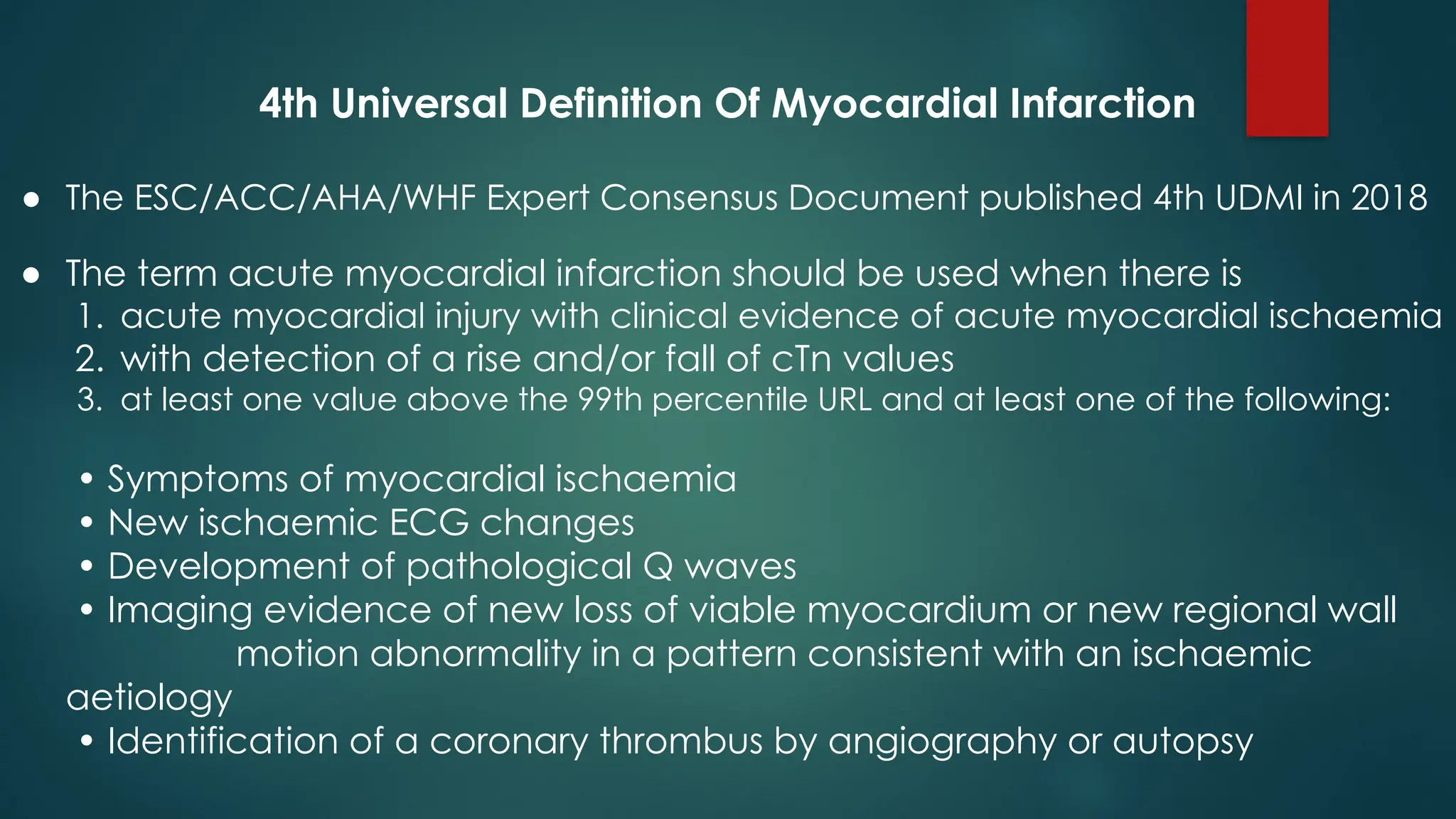 Acute Coronary Syndrome based on ESC 2023 guidelines on the management ...