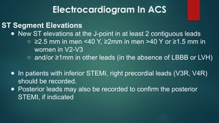 Acute Coronary Syndrome based on ESC 2023 guidelines on the management ...