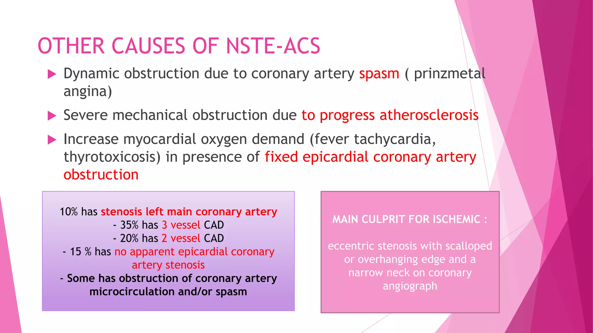 Acute coronary syndrome (acs) | PPTX | Heart and Cardiovascular ...