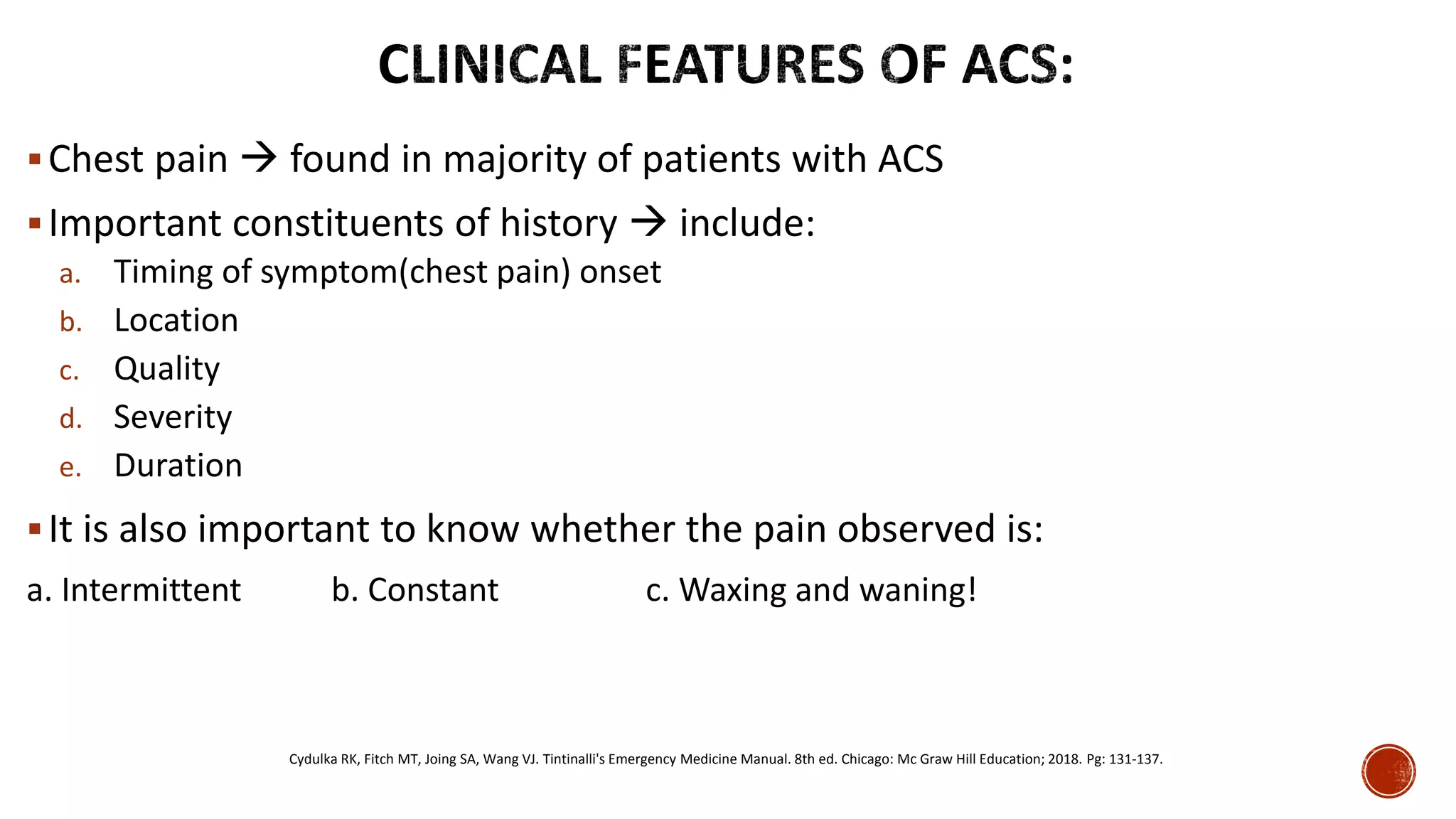 Acute coronary syndrome management by RxVichuZ! ;) | PPTX