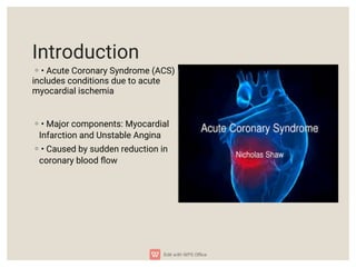 Acute Coronary Syndrome Myocardial Infarction and Angina.pdf