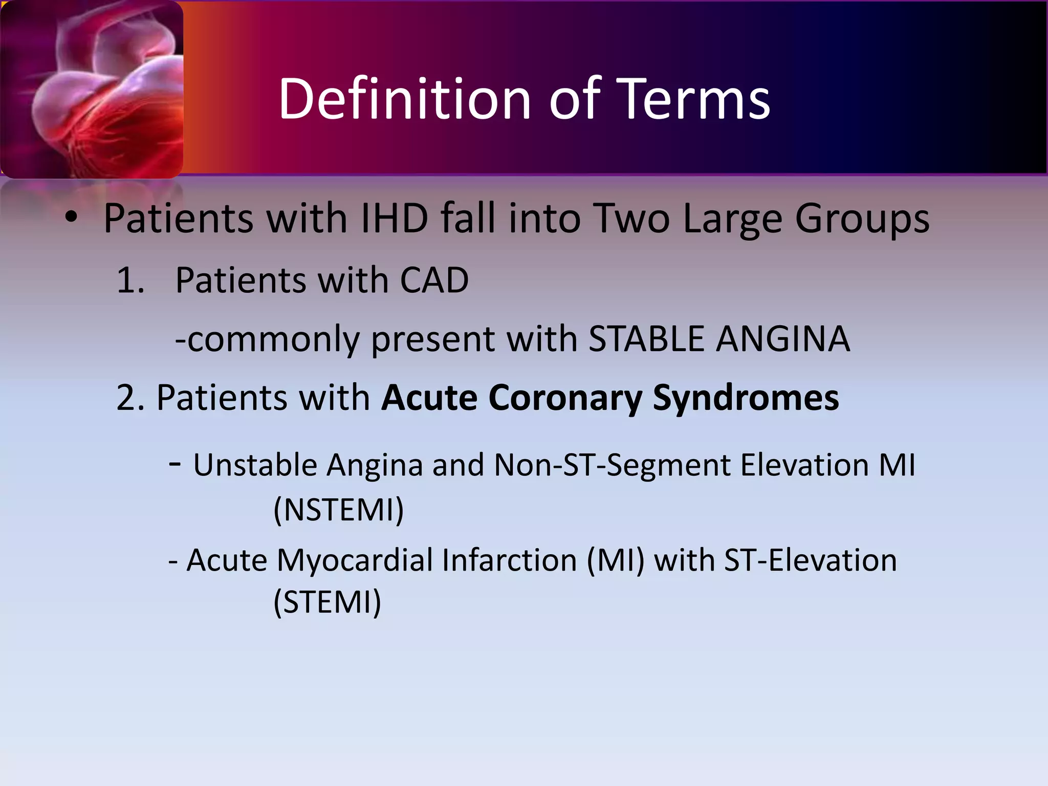 Acute coronary syndrome NSTEMI | PPTX