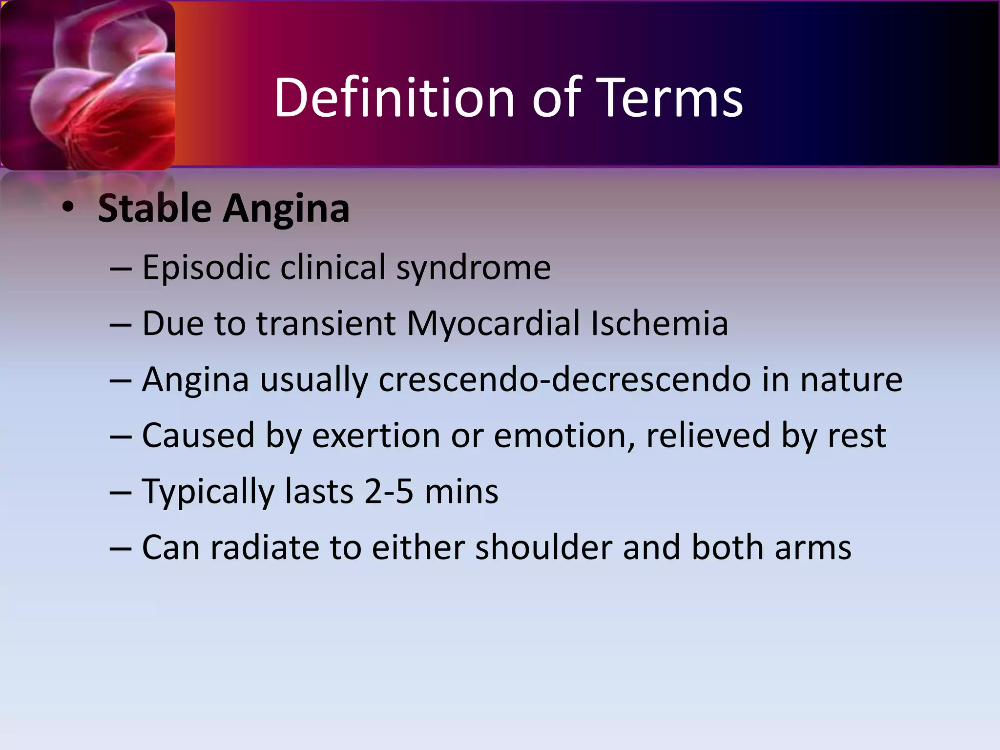 Acute coronary syndrome NSTEMI | PPTX