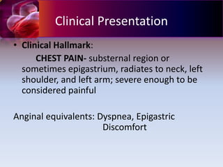 Acute coronary syndrome NSTEMI | PPTX