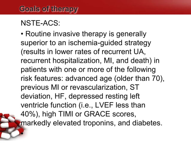 Acute coronary syndrome ppt | PPT