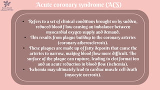 Acute coronary syndromes | PDF | Heart and Cardiovascular Diseases ...