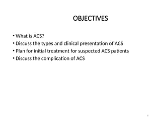 Acute Coronary Syndromes clinical presentation.ppt