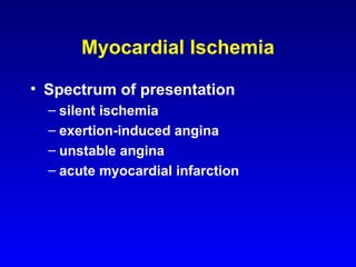 Management of Acute Coronary syndrome | PPT