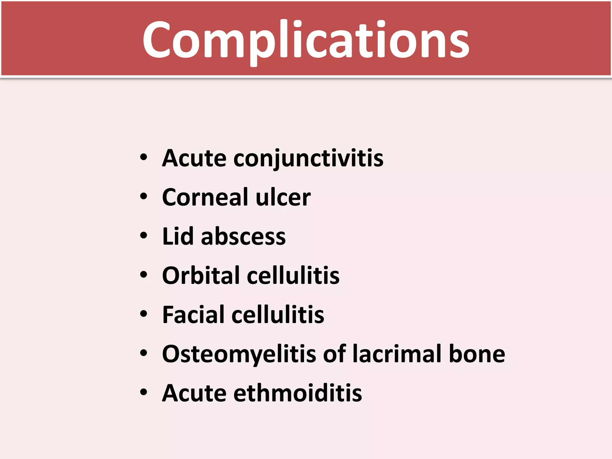 Acute Dacryocystitis quick Review | PPTX