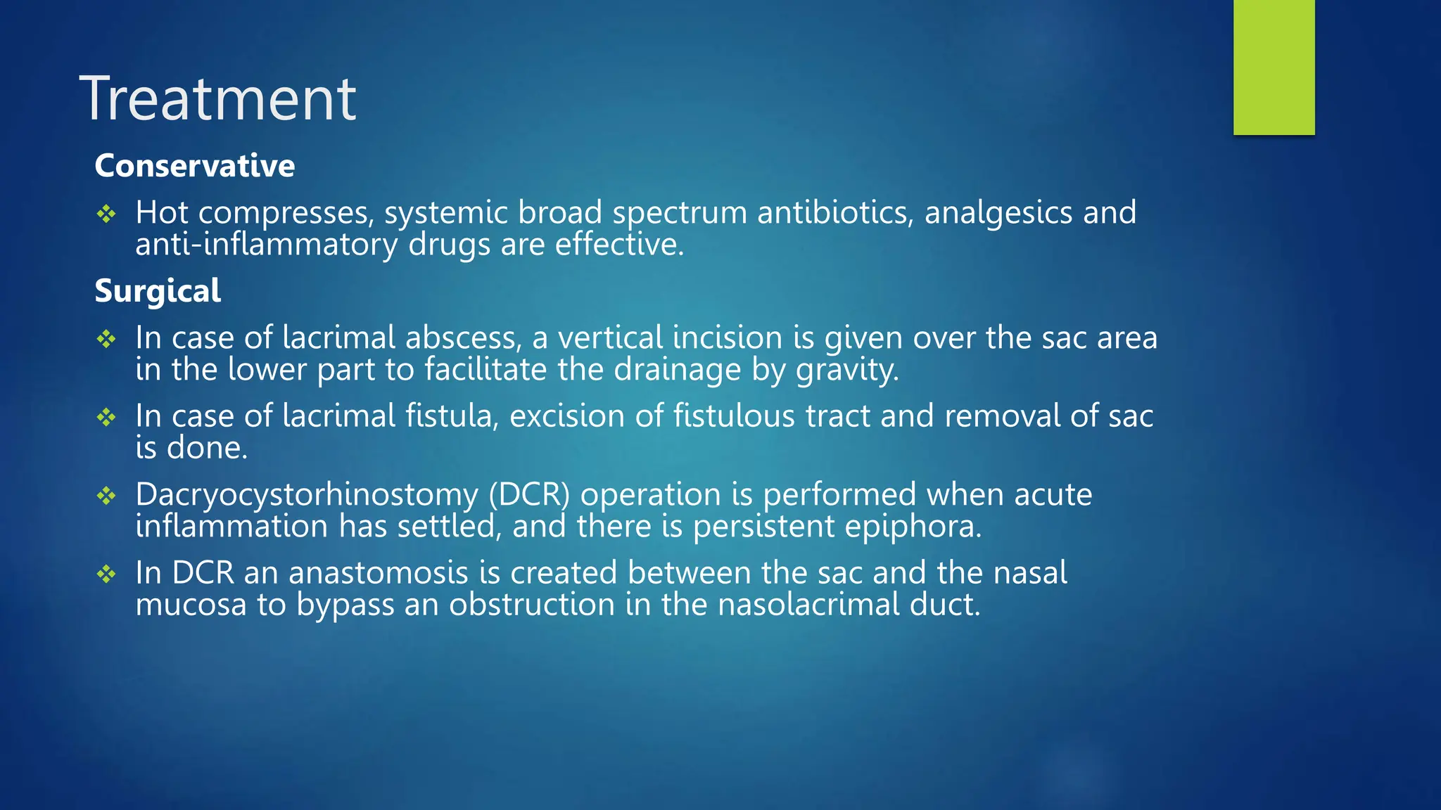 Acute Dacryocystitis | PPTX